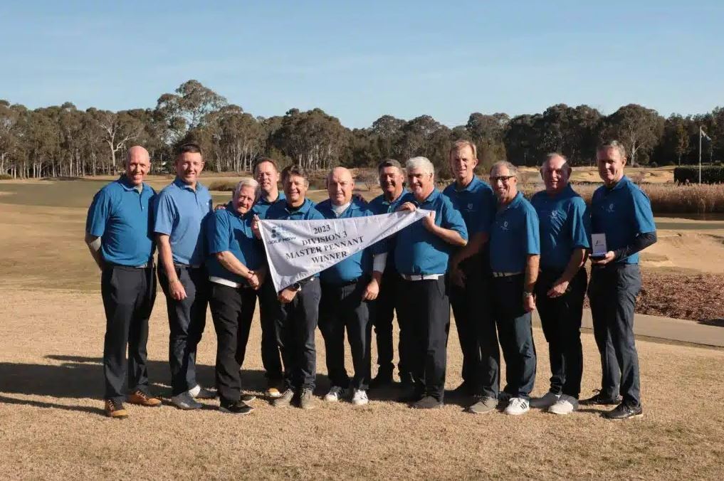 BANKSTOWN GOLF CLUB'S PENNANTS WIN