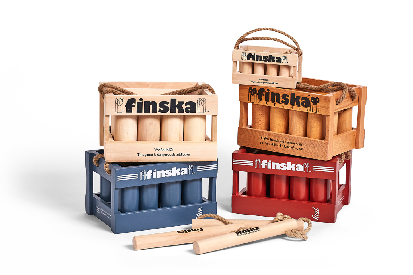 Finska; wooden games - Finska
